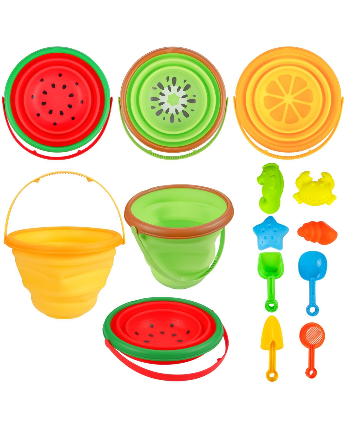 Click here for homfan Multipurpose Silicone Collapsible Beach Toy... prices