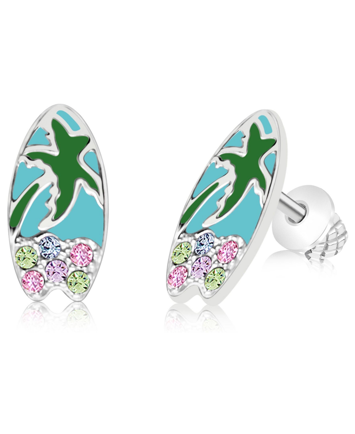 Click here for Chanteur Kids Surfboard Hypoallergenic Earrings fo... prices