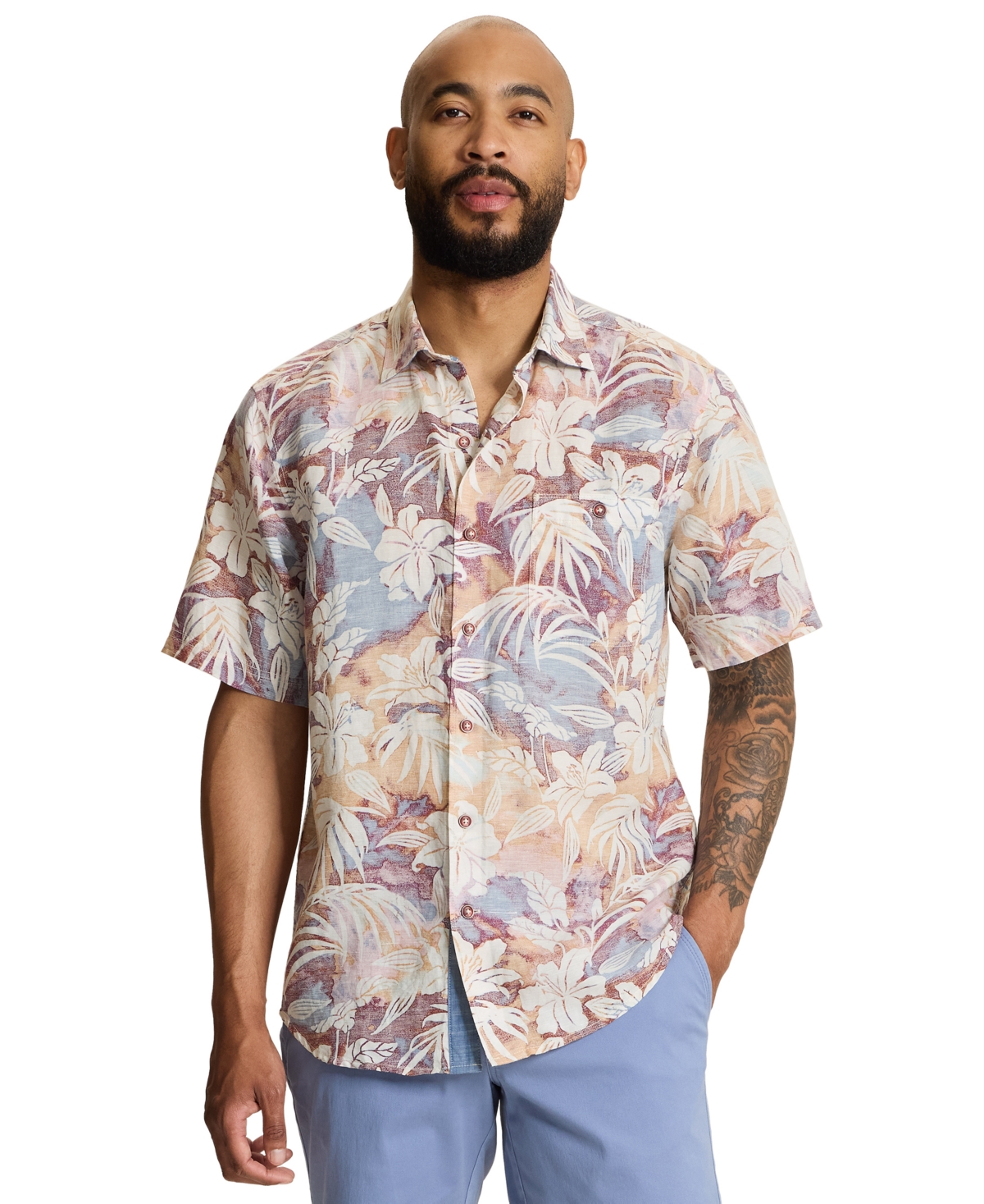 Click here for Tommy Bahama Mens Printed Woven Shirt - Del Fuego prices