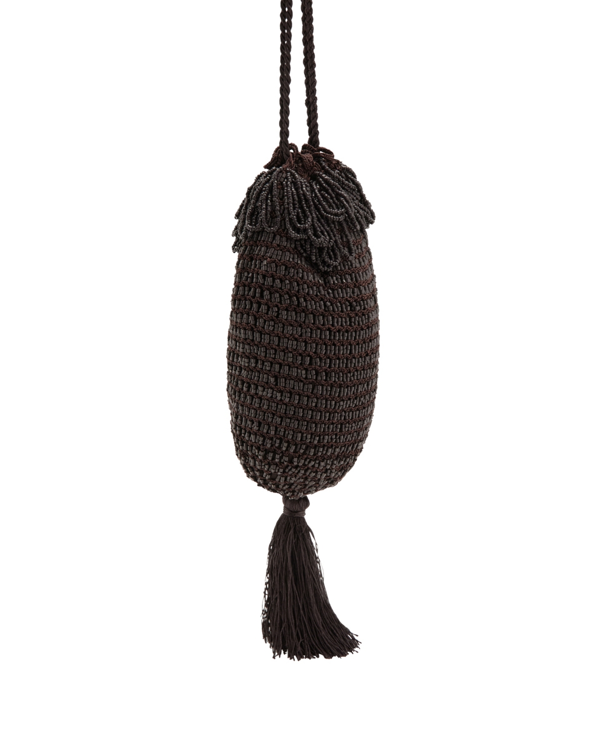 Click here for Mango Womens Beaded Handbag - Chocolate prices