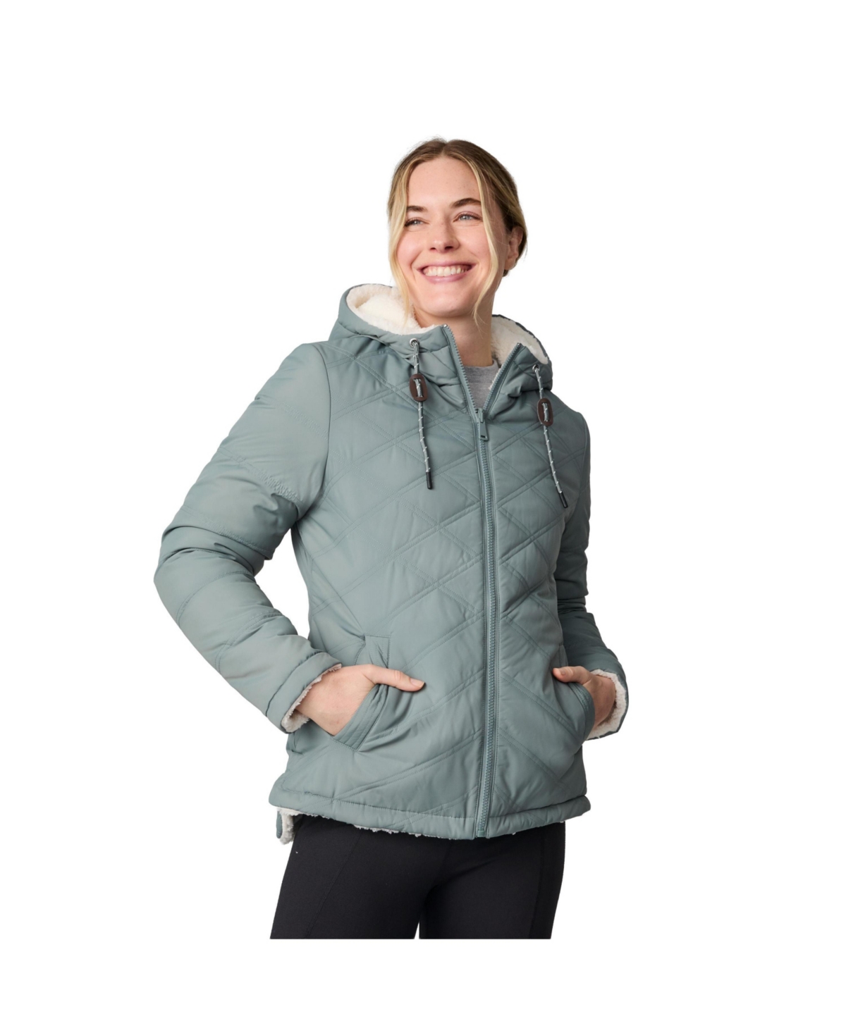 Click here for Free Country Womens Acadia Cloud Lite Reversible J... prices