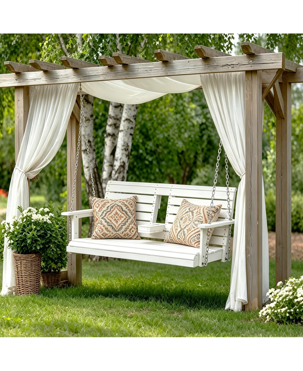 Click here for Innovaze 4.5 Ft Large Size 2-Seat Poly Lumber Hips... prices
