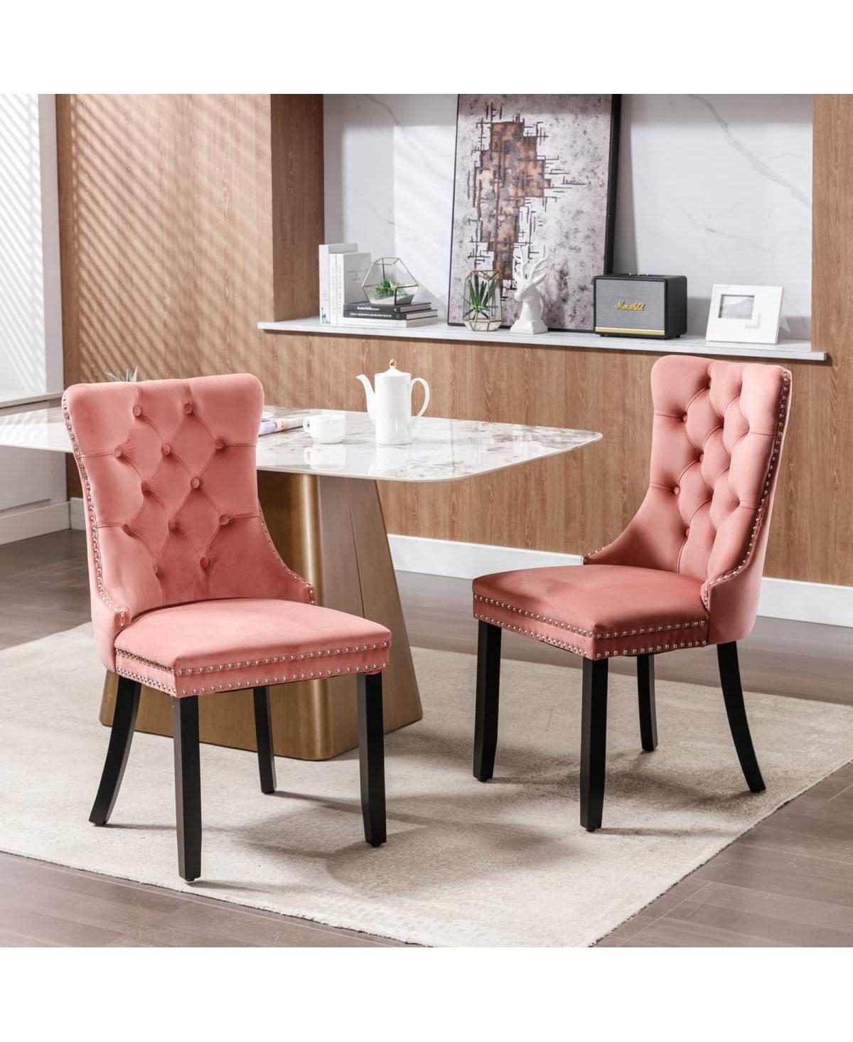 Click here for Maison Boucle Upholstered Dining Chairs   Beige Ve... prices