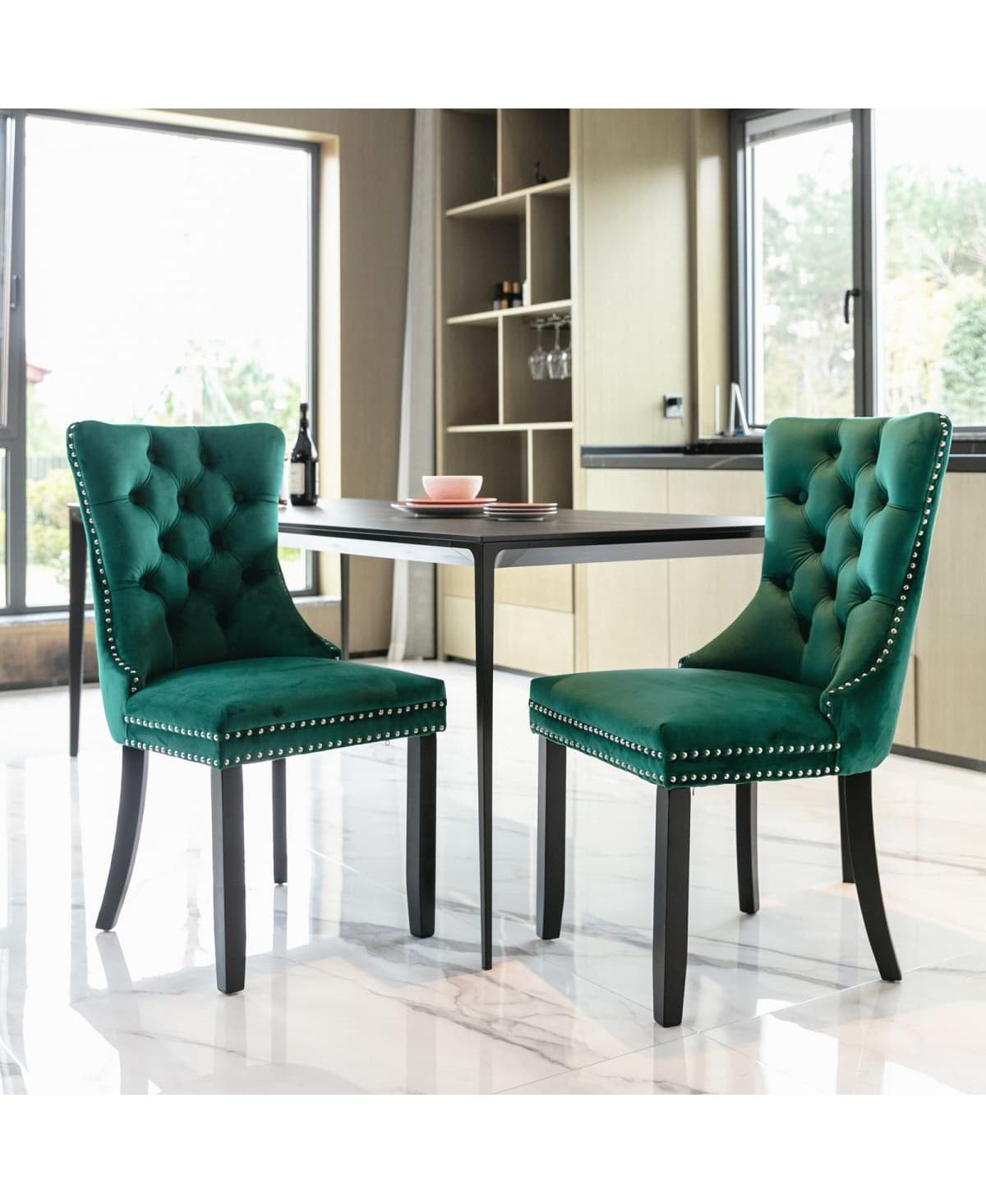 Click here for Maison Boucle Upholstered Dining Chairs   Beige Ve... prices