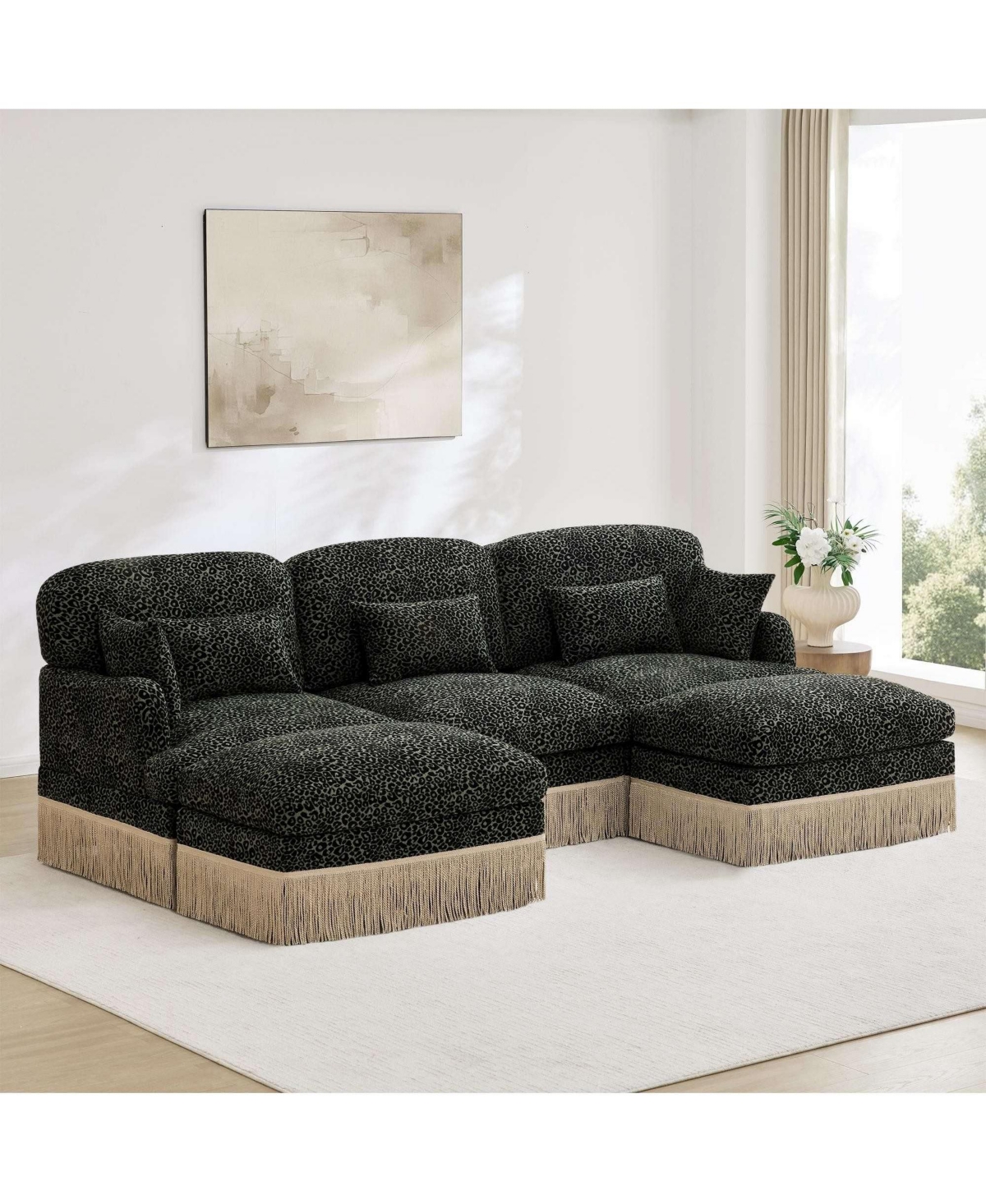 Click here for Maison Boucle U-Shaped Modular Sectional Sofa Couc... prices