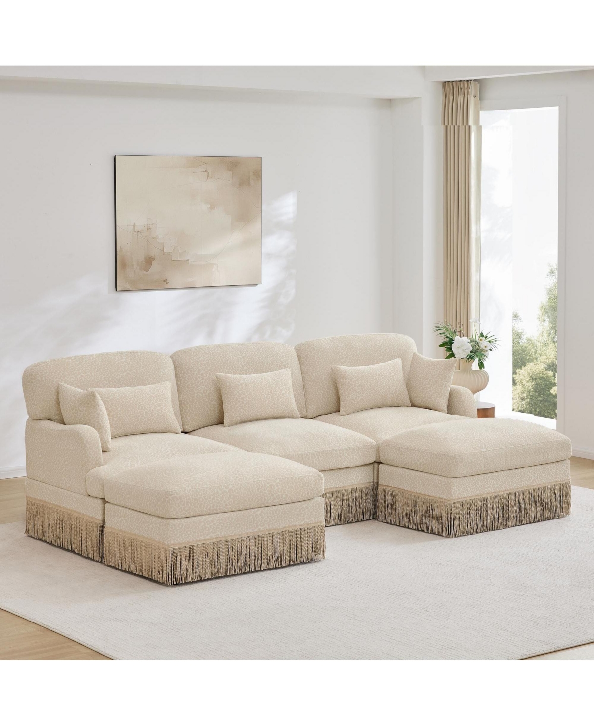 Click here for Maison Boucle U-Shaped Modular Sectional Sofa Couc... prices