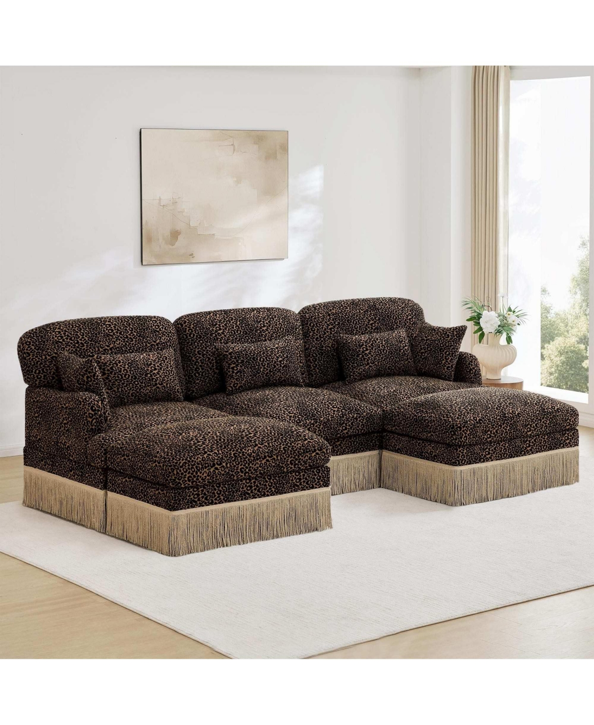 Click here for Maison Boucle U-Shaped Modular Sectional Sofa Couc... prices