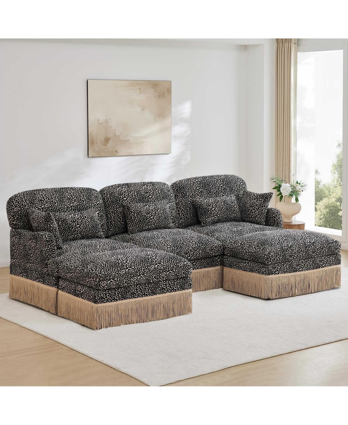 Click here for Maison Boucle U-Shaped Modular Sectional Sofa Couc... prices