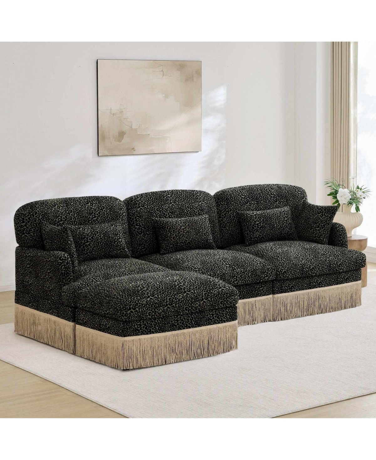 Click here for Maison Boucle L-Shaped 3-Seater Modular Sectional... prices