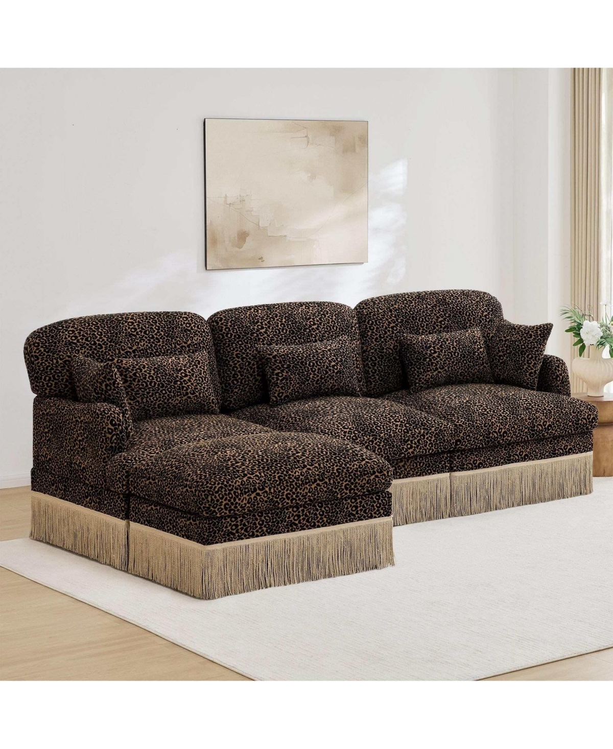 Click here for Maison Boucle L-Shaped 3-Seater Modular Sectional... prices