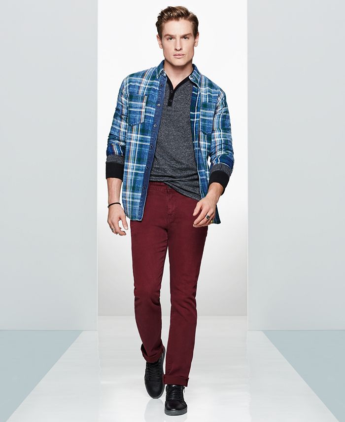 WILLIAM RAST Men's Henley & Slim-Fit Jeans - Macy's