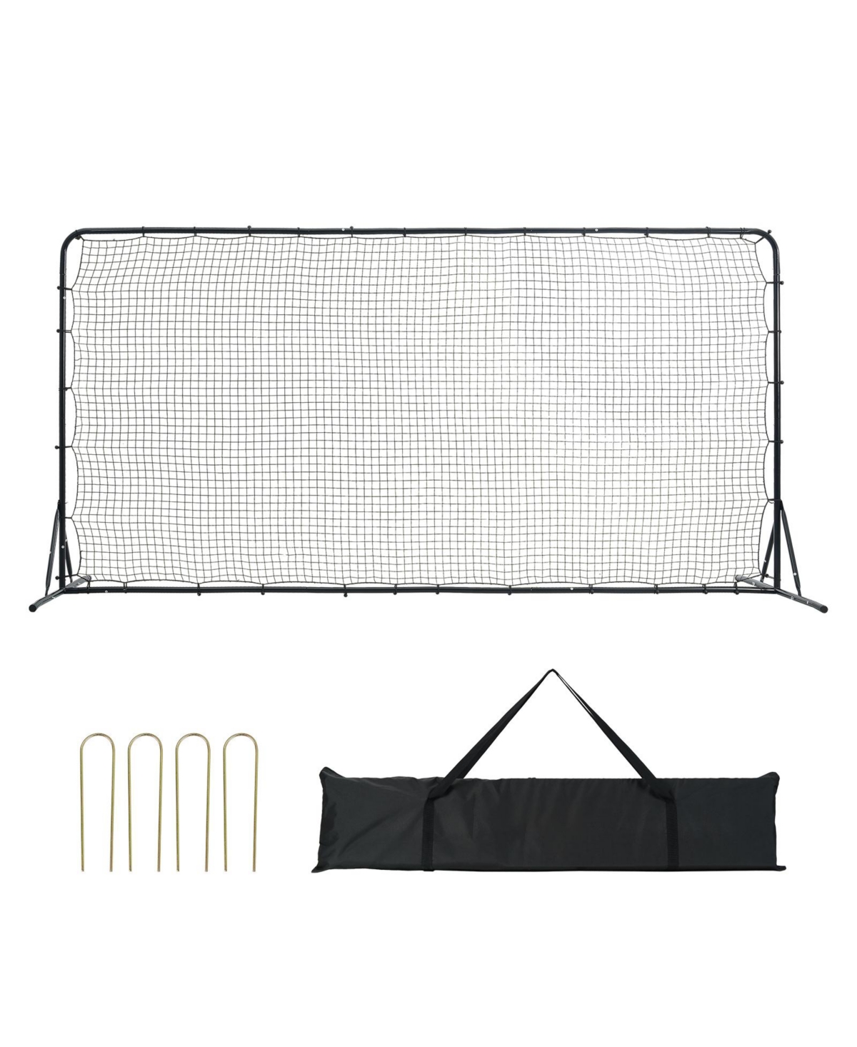 Click here for Sevorley Soccer Rebounder Net  12x6 ft Steel Frame... prices