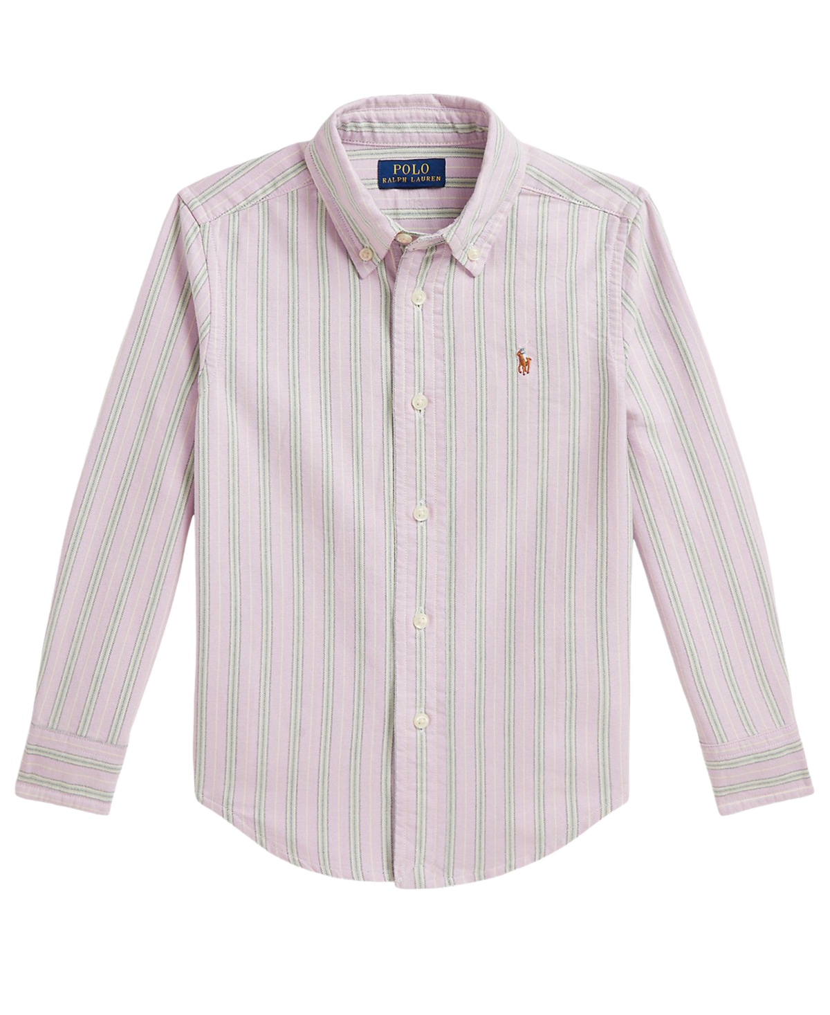 Click here for Polo Ralph Lauren Boys 2T-7 Striped Oxford Shirt -... prices
