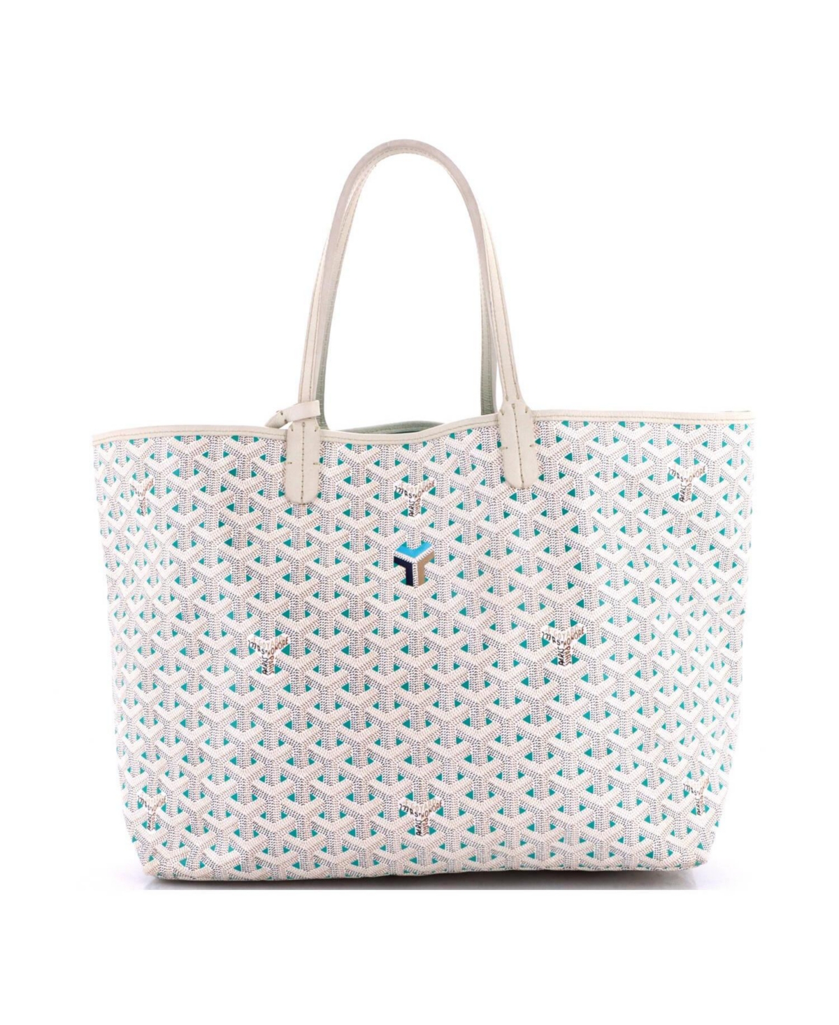 Click here for Pre-Owned Goyard Pm Saint Louis Tote Claire Voie C... prices