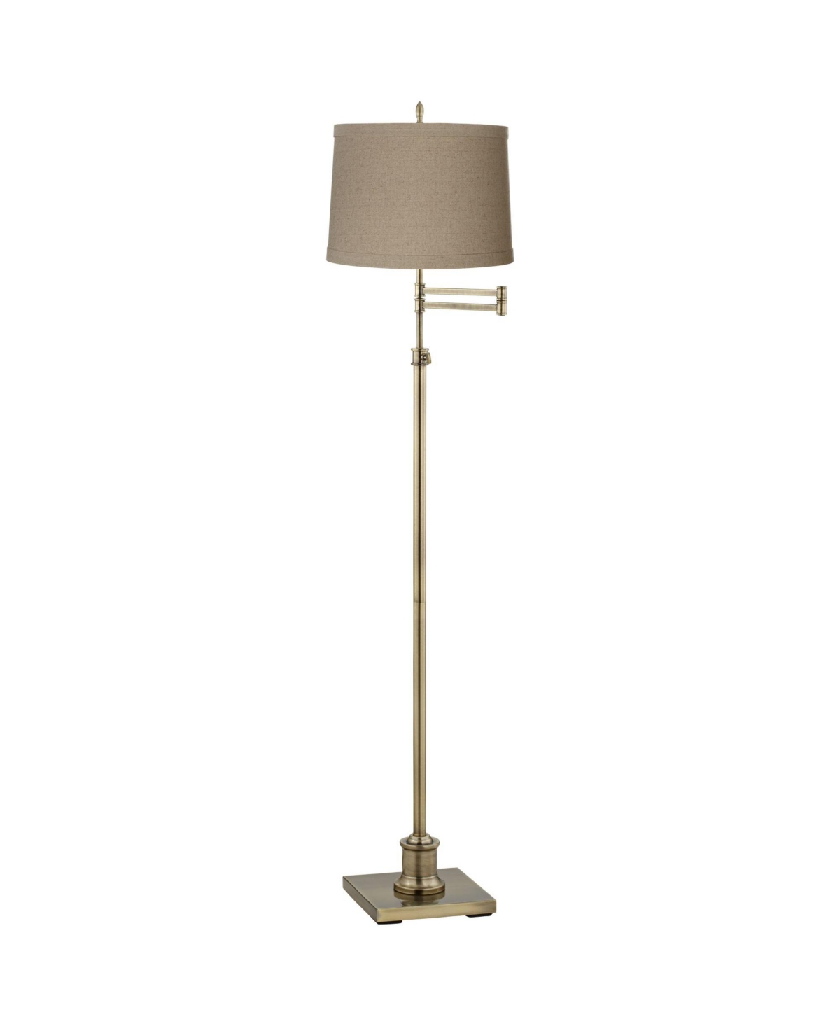 Click here for 360 Lighting Swing Arm Floor Lamp 70 Tall Antique... prices
