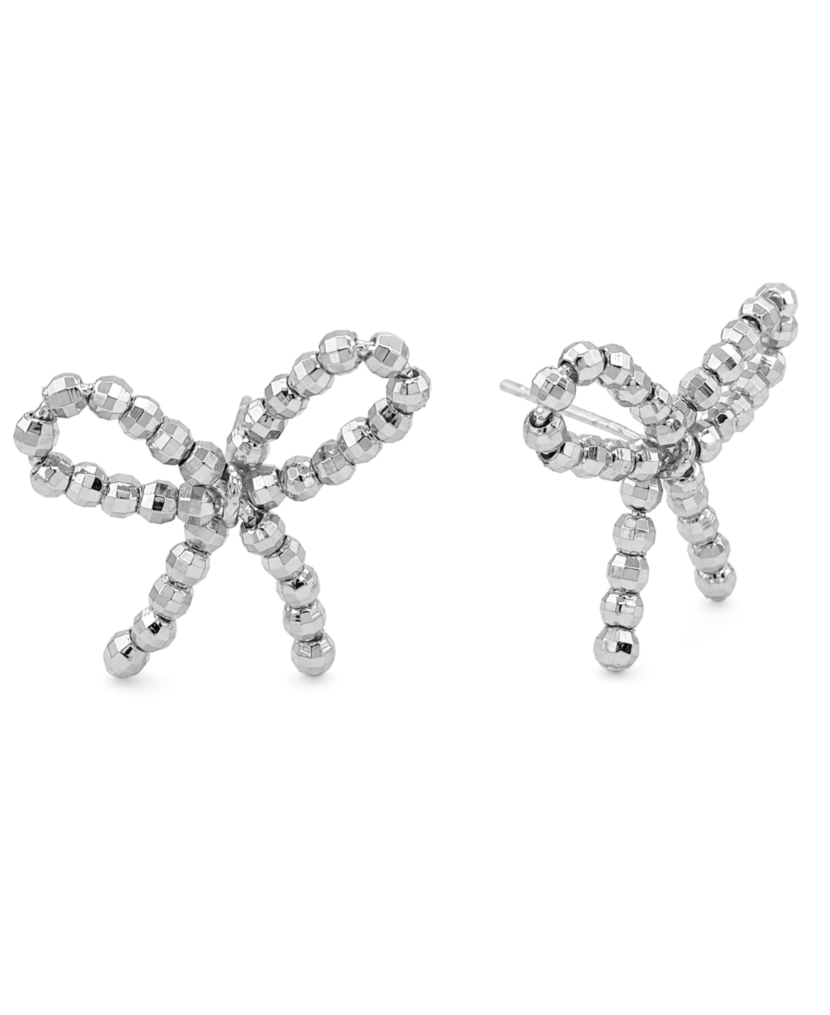 Click here for And Now This Silver Plated Bow Stud Earrings  Macy... prices