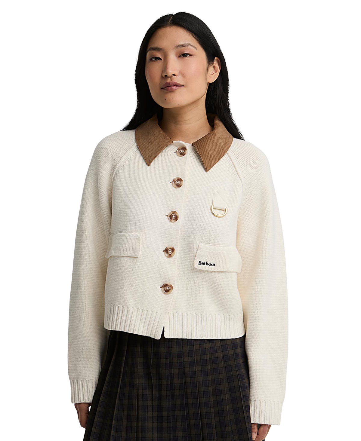 Click here for Barbour Womens Alverstone Button-Front Knit Jacket... prices