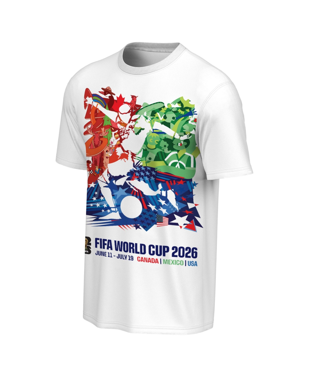 Click here for Outerstuff Mens White Usa  Mexico Canada Fifa Worl... prices