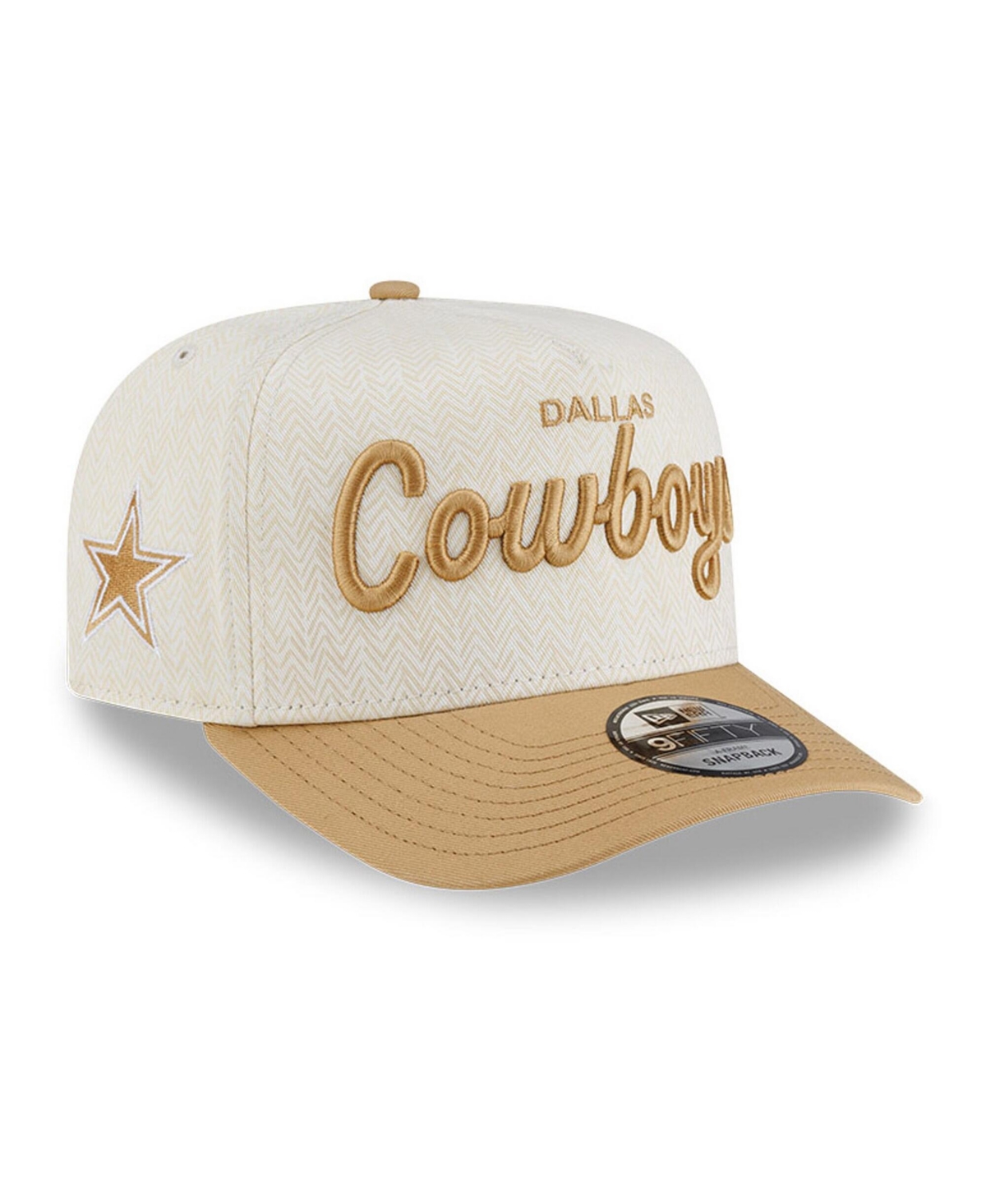 Click here for New Era Mens Cream Dallas Cowboys Herringbone 9FIF... prices