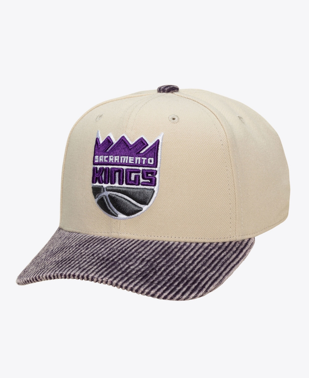 Click here for Mitchell & Ness Mens Cream/Purple Sacramento Kings... prices