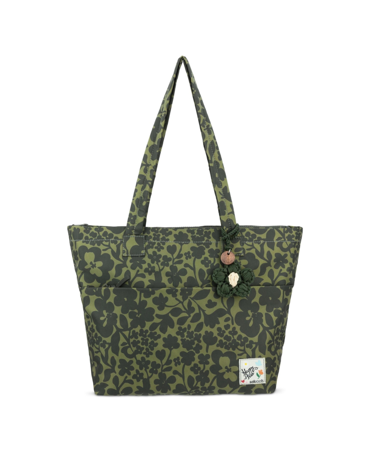 Click here for Sakroots Womens Banyan Tote - Olive shadow floral prices