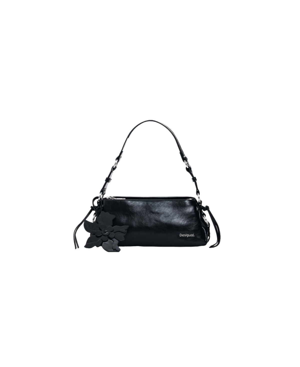 Click here for Desigual Womens Faux Leather Bag - Black prices