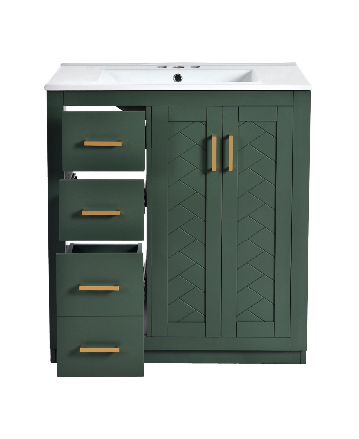 Click here for Busdays Bathroom Vanity with Ceramic Sink Combo So... prices