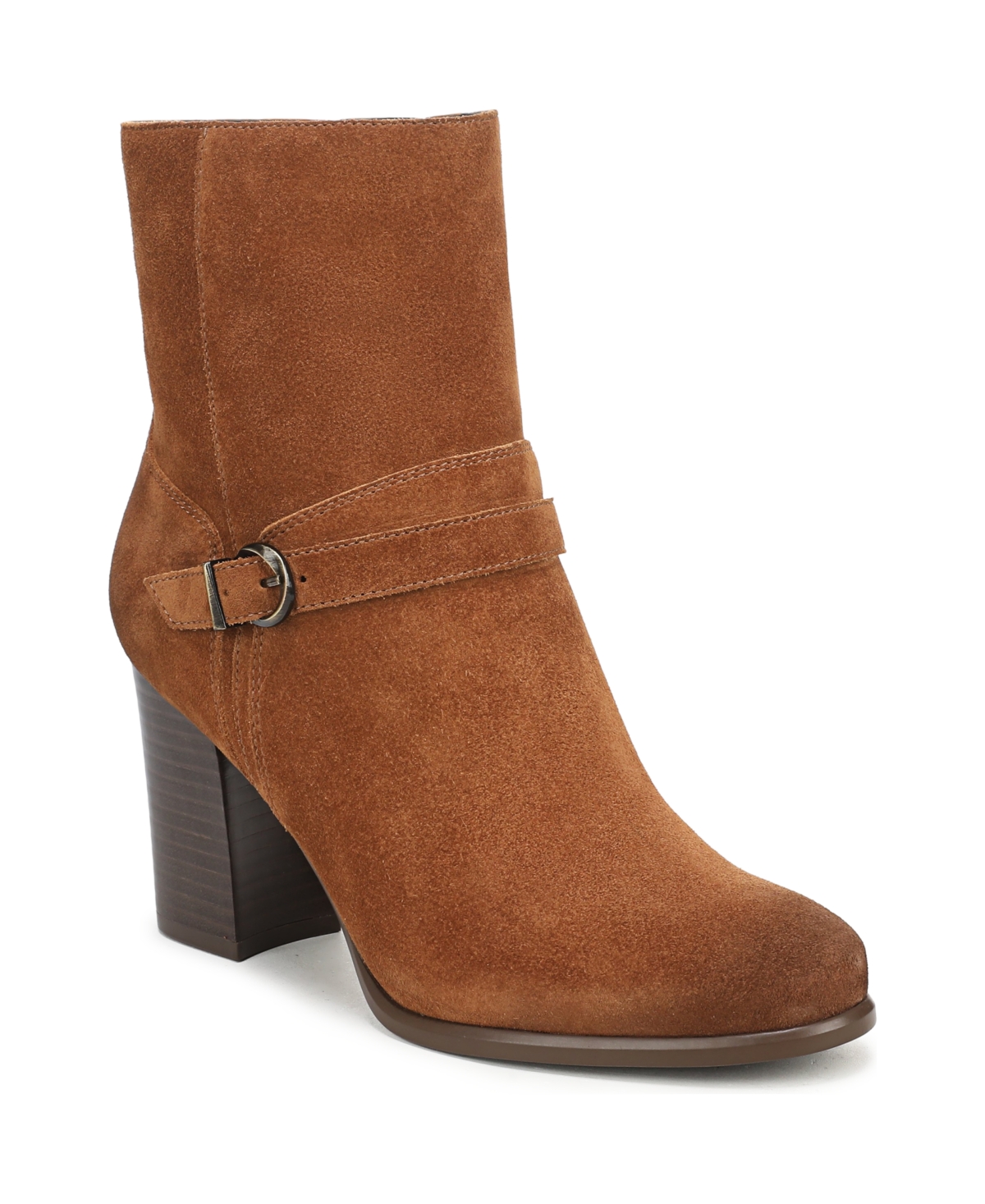Click here for Naturalizer Womens Leighton Zip Short Booties - Da... prices