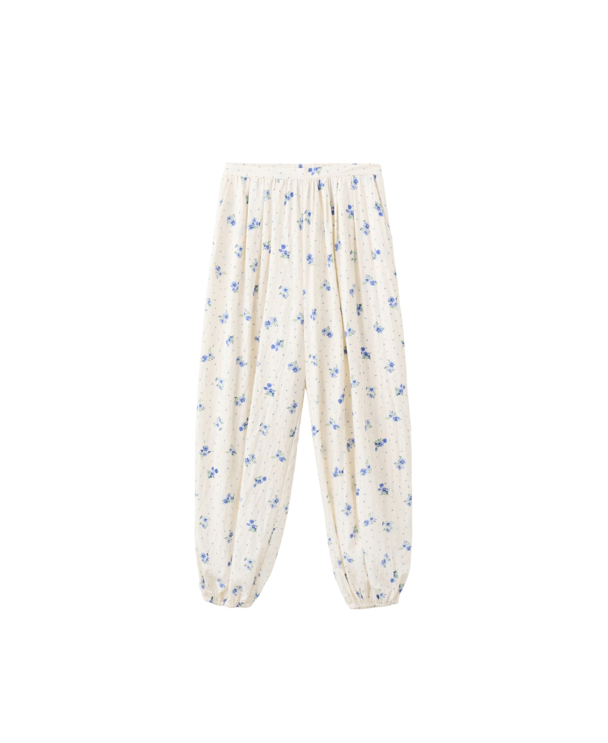 Click here for Mango Womens Floral-Print Harem Pants - White prices