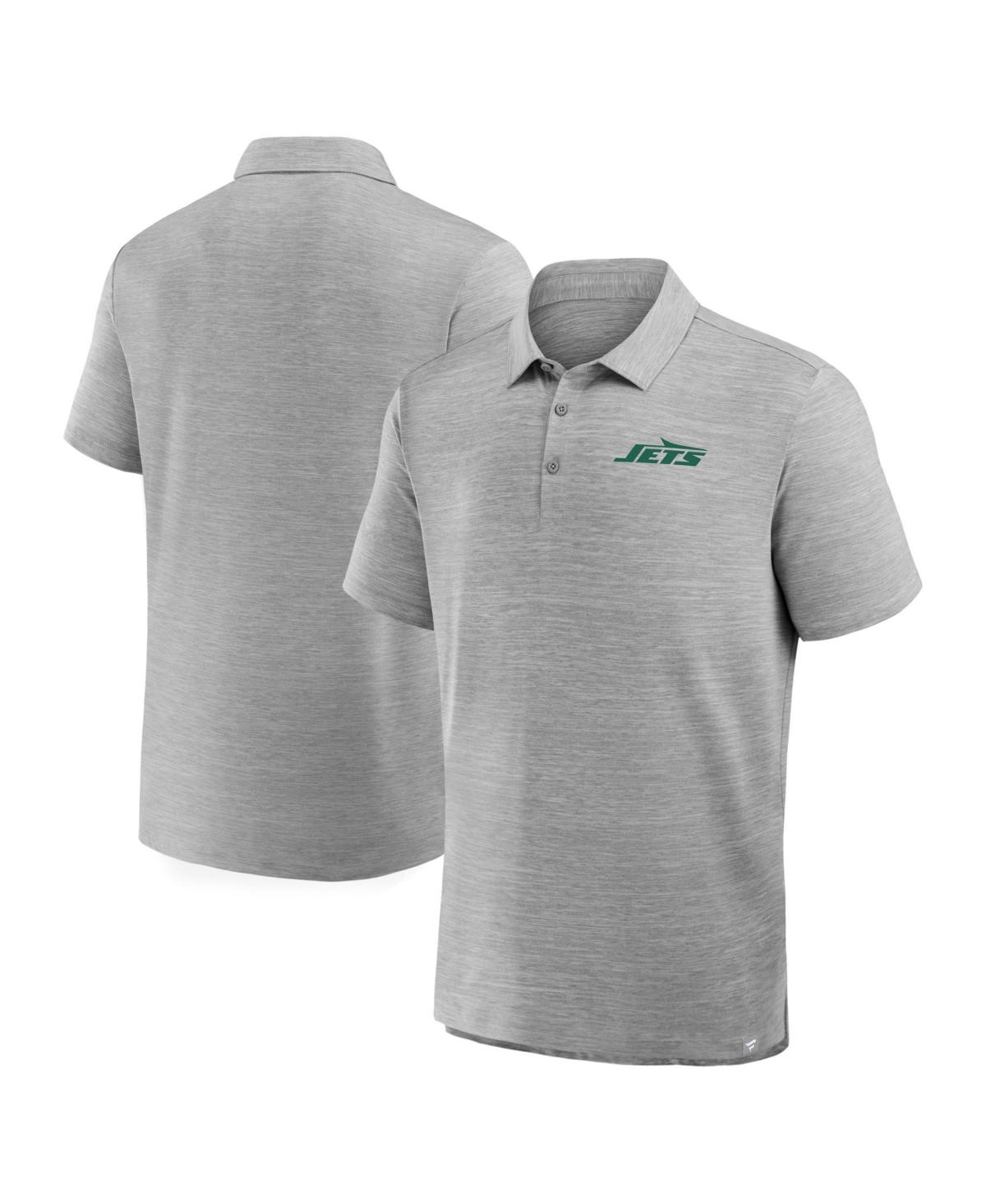 Click here for Fanatics Mens Heather Gray New York Jets Clutch Po... prices