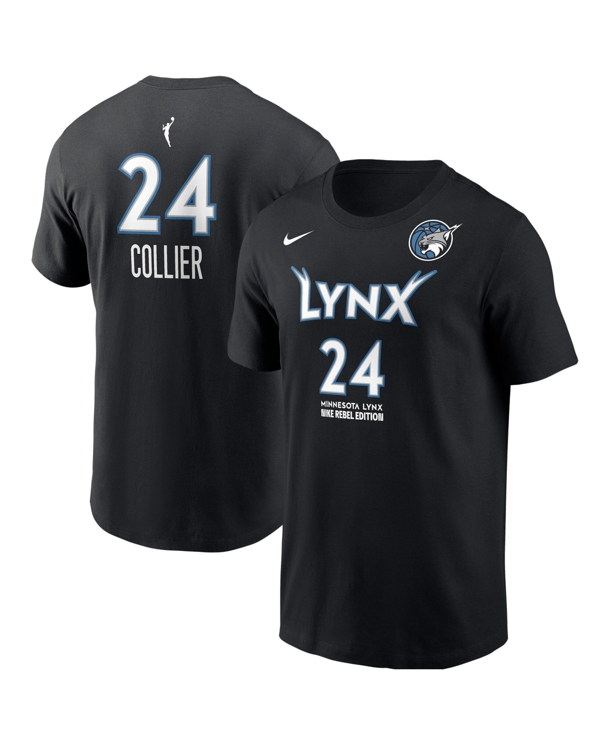 Click here for Nike Mens Napheesa Collier Black Minnesota Lynx Na... prices