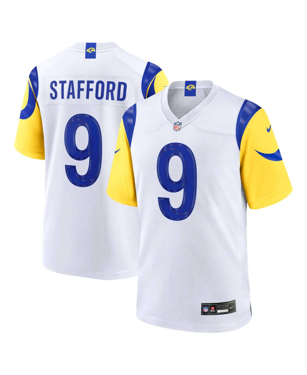 Click here for Nike Mens Matthew Stafford White Los Angeles Rams... prices