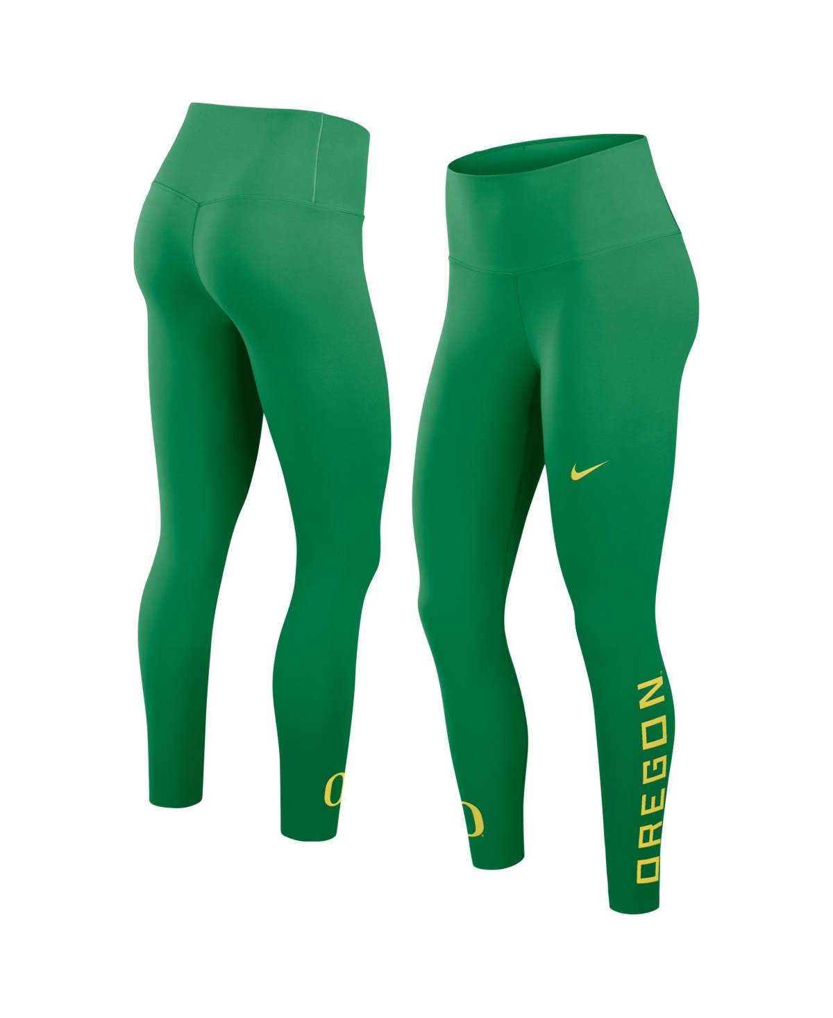 Click here for Nike Womens Green Oregon Ducks Zenvy High Rise Dri... prices