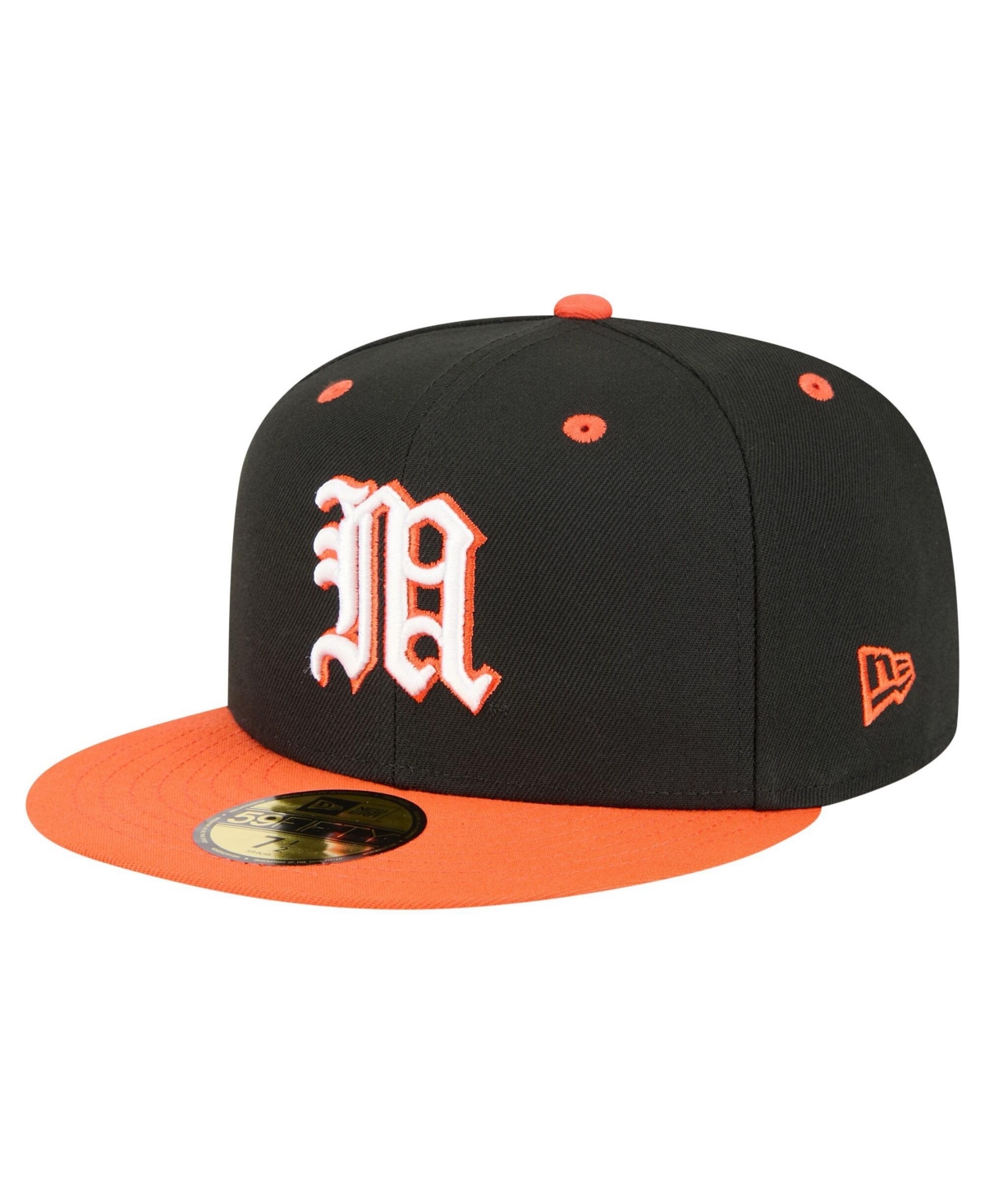 Click here for New Era Mens Black/Orange Miami Hurricanes On-Fiel... prices