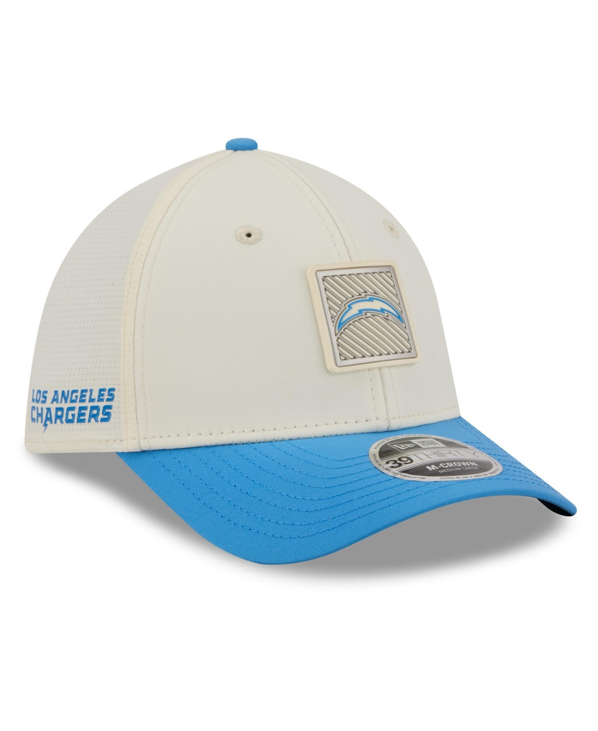 Click here for New Era Mens Cream/Powder Blue Los Angeles Charger... prices