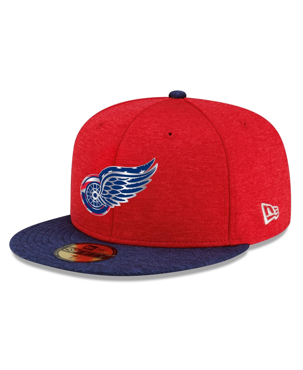 Click here for New Era Mens Heather Red/Navy Detroit Red Wings Am... prices