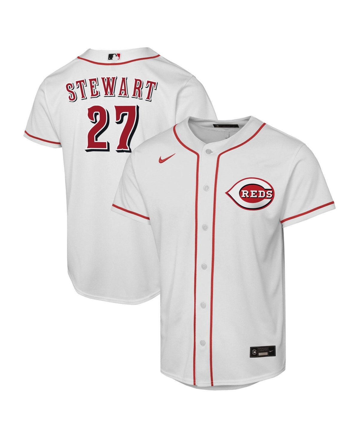 Click here for Nike Big Boys and Girls Sal Stewart White Cincinna... prices