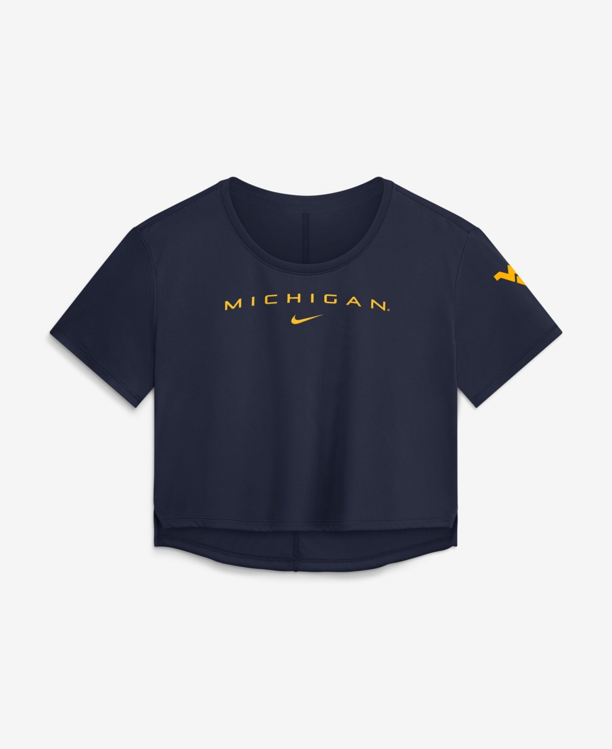 Click here for Nike Womens Navy Michigan Wolverines Premium Perfo... prices