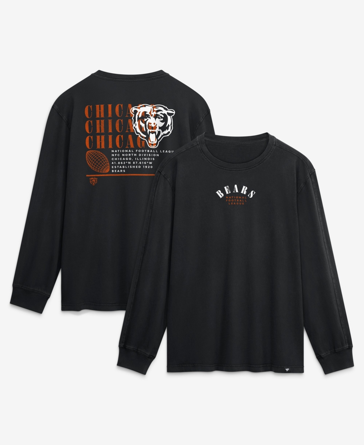 Click here for Fanatics Mens Black Chicago Bears Relaxed Fullback... prices