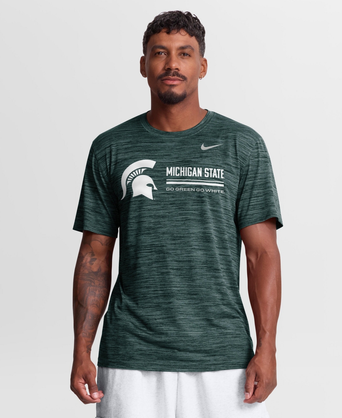 Click here for Nike Mens Green Michigan State Spartans Sideline V... prices