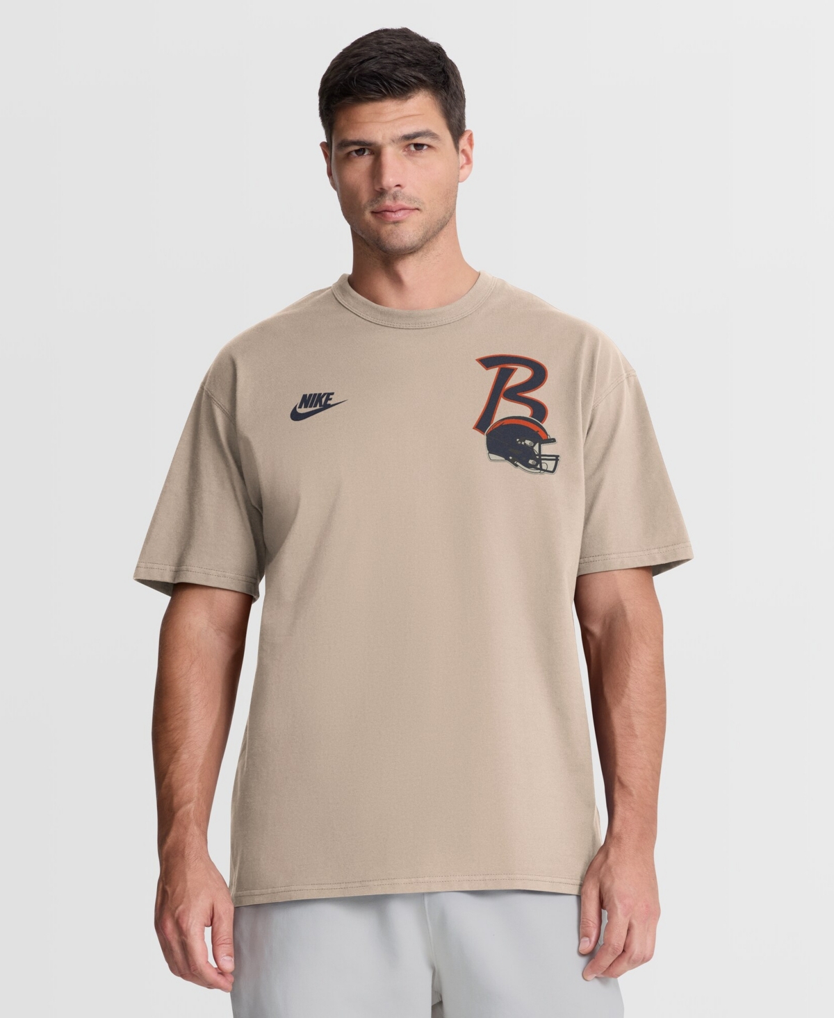 Click here for Nike Mens Sand Chicago Bears Night Primary Max90 T... prices