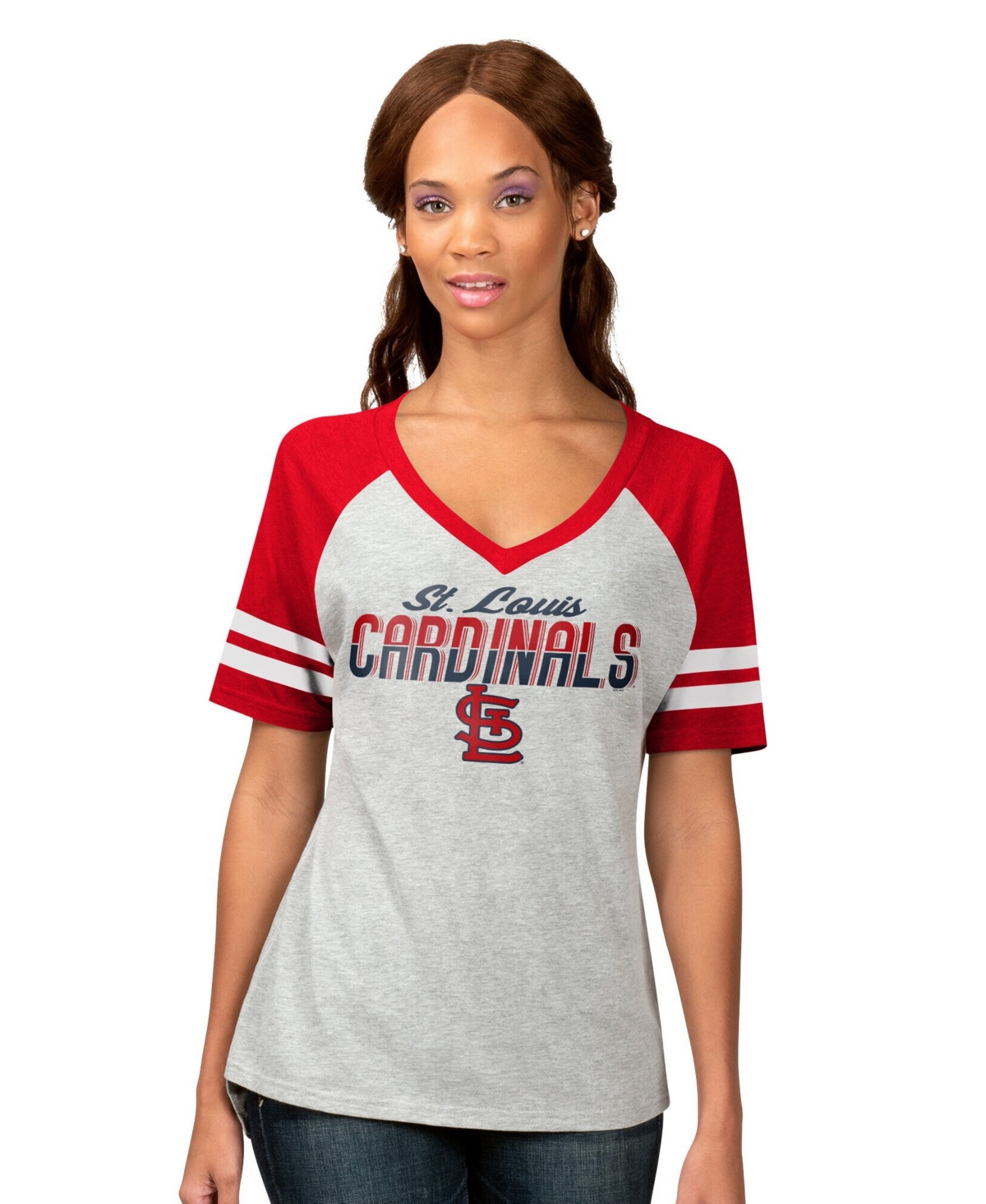Click here for G-iii 4Her by Carl Banks Womens Heather Gray St. L... prices