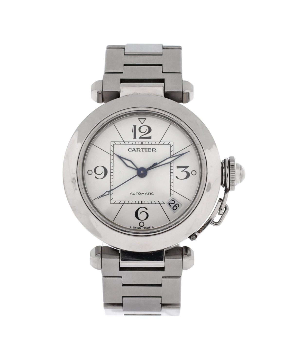 Click here for Pre-Owned Cartier Pasha C Automatic Watch in Stain... prices