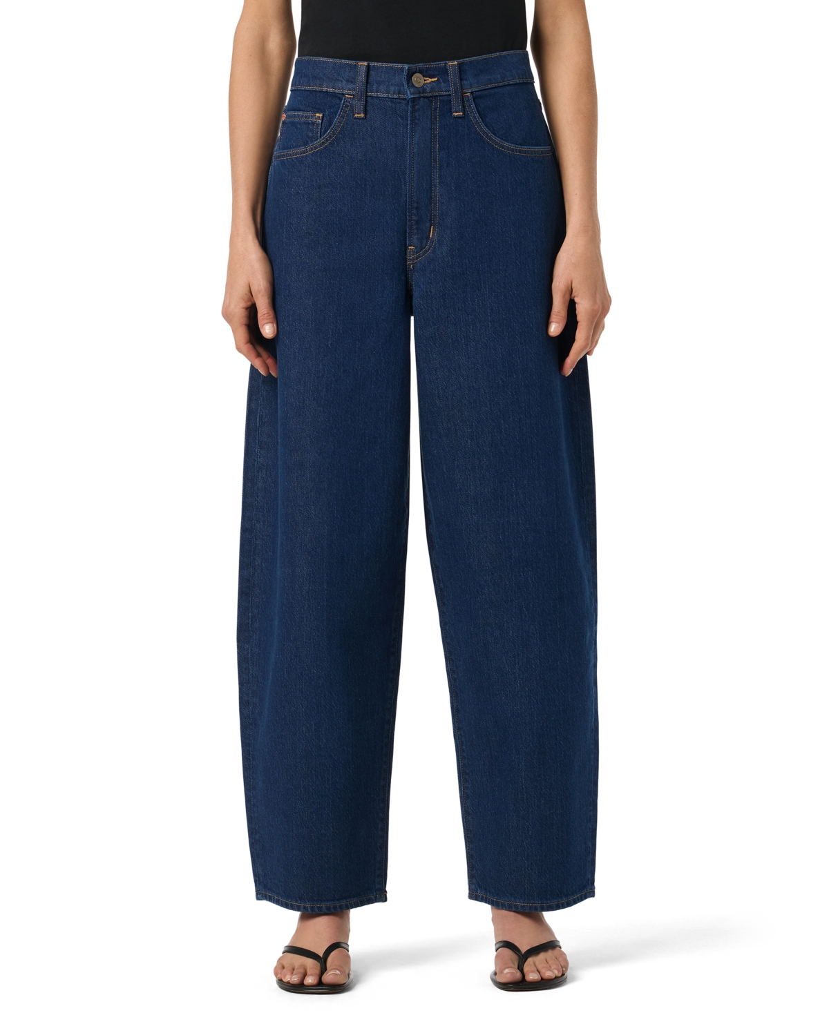 Click here for Hudson Jeans Womens Bailey Relaxed Barrel High-Wai... prices