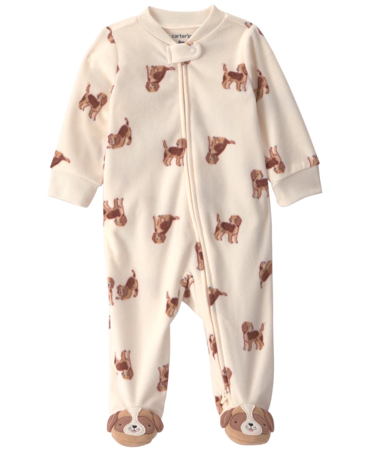 Click here for Carters Baby Boys Dog Fleece 2-Way Zip Sleep & Pla... prices