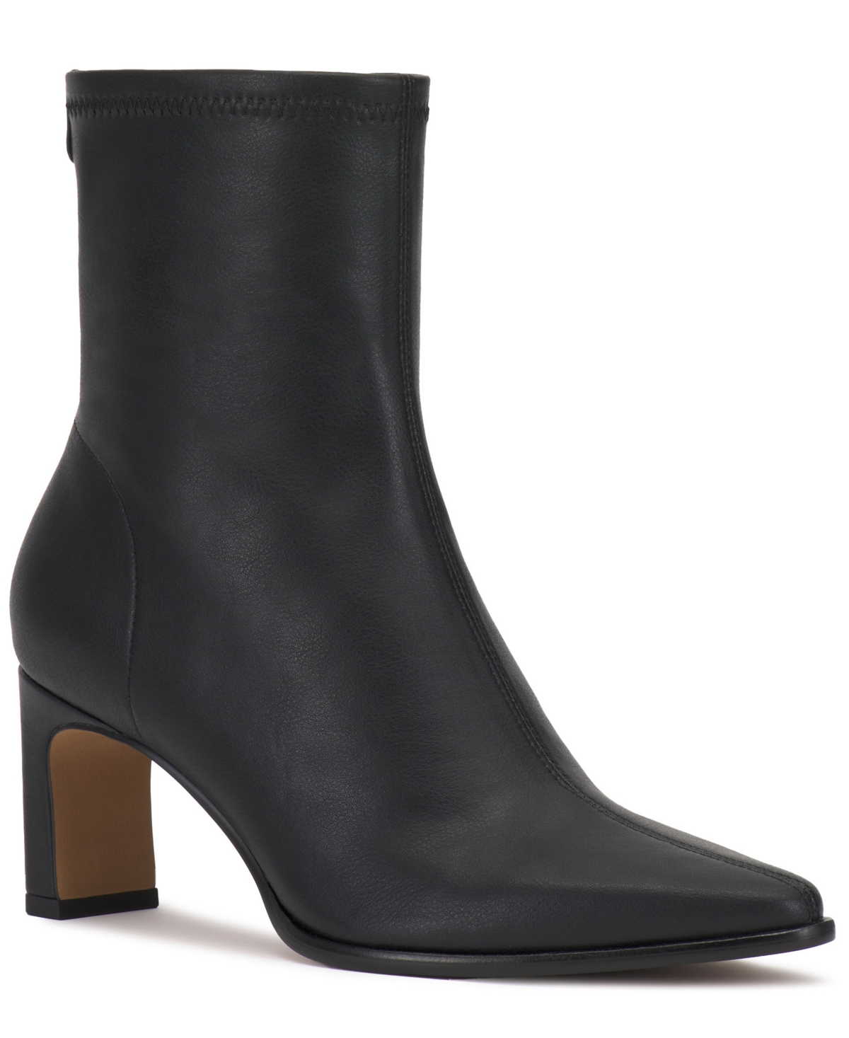 Click here for Vince Camuto Womens Julea Heel Sock Pointed Toe Bo... prices