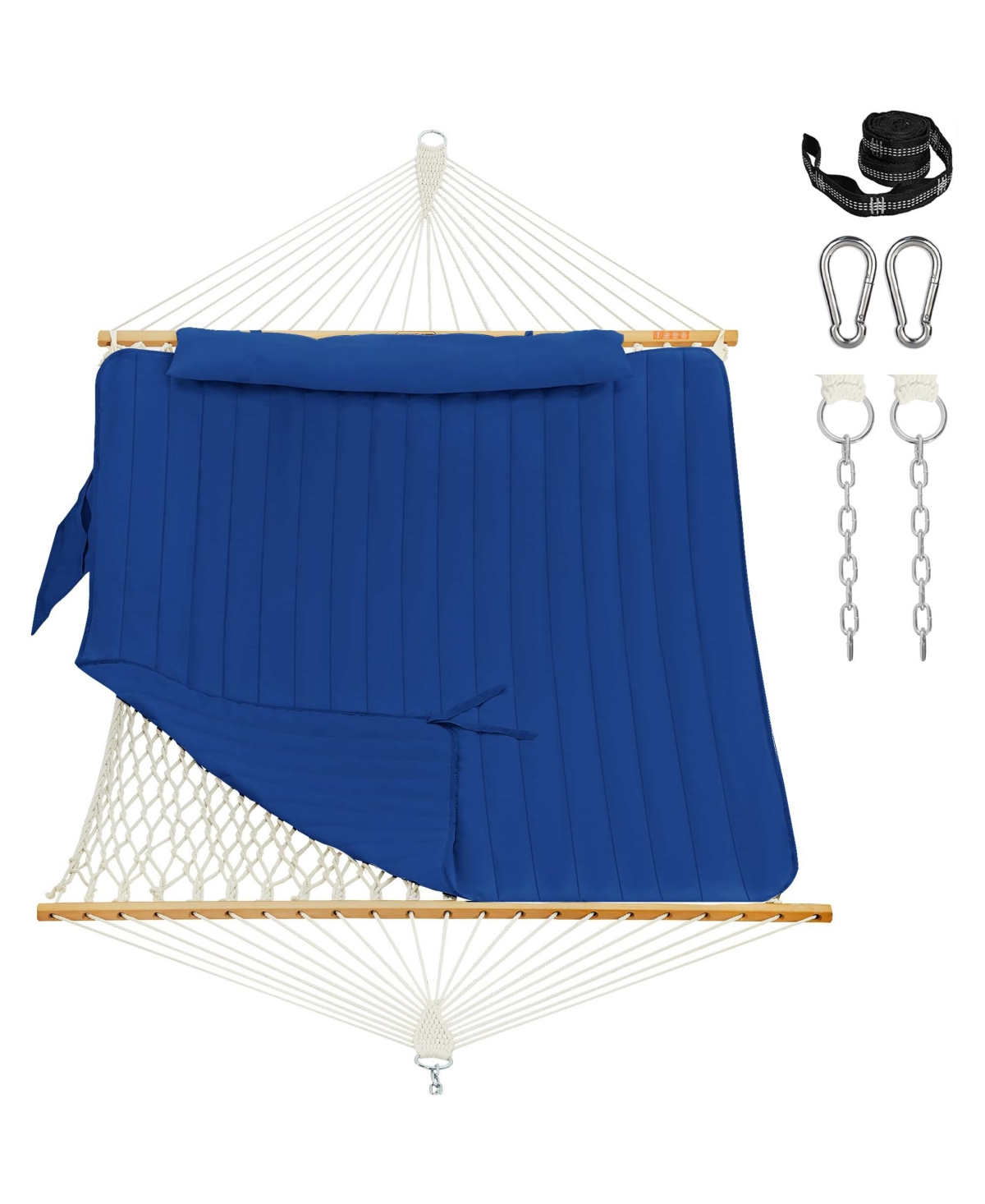 Click here for Piscifun Two Person Rope Hammock With Detachable P... prices