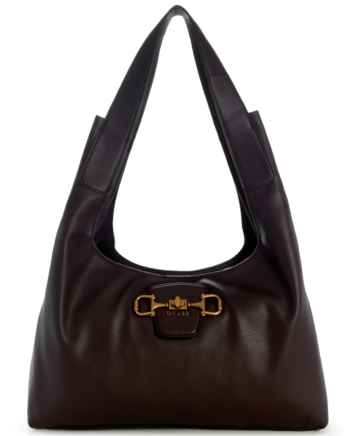 Click here for Guess Sunset Large Hobo Handbag - Brown prices