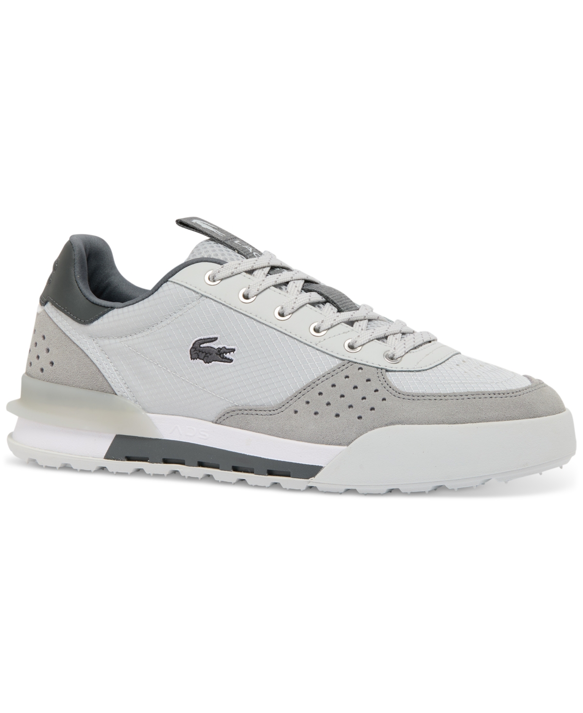 Click here for Lacoste Mens Slam Break Court Sneakers - Gray prices