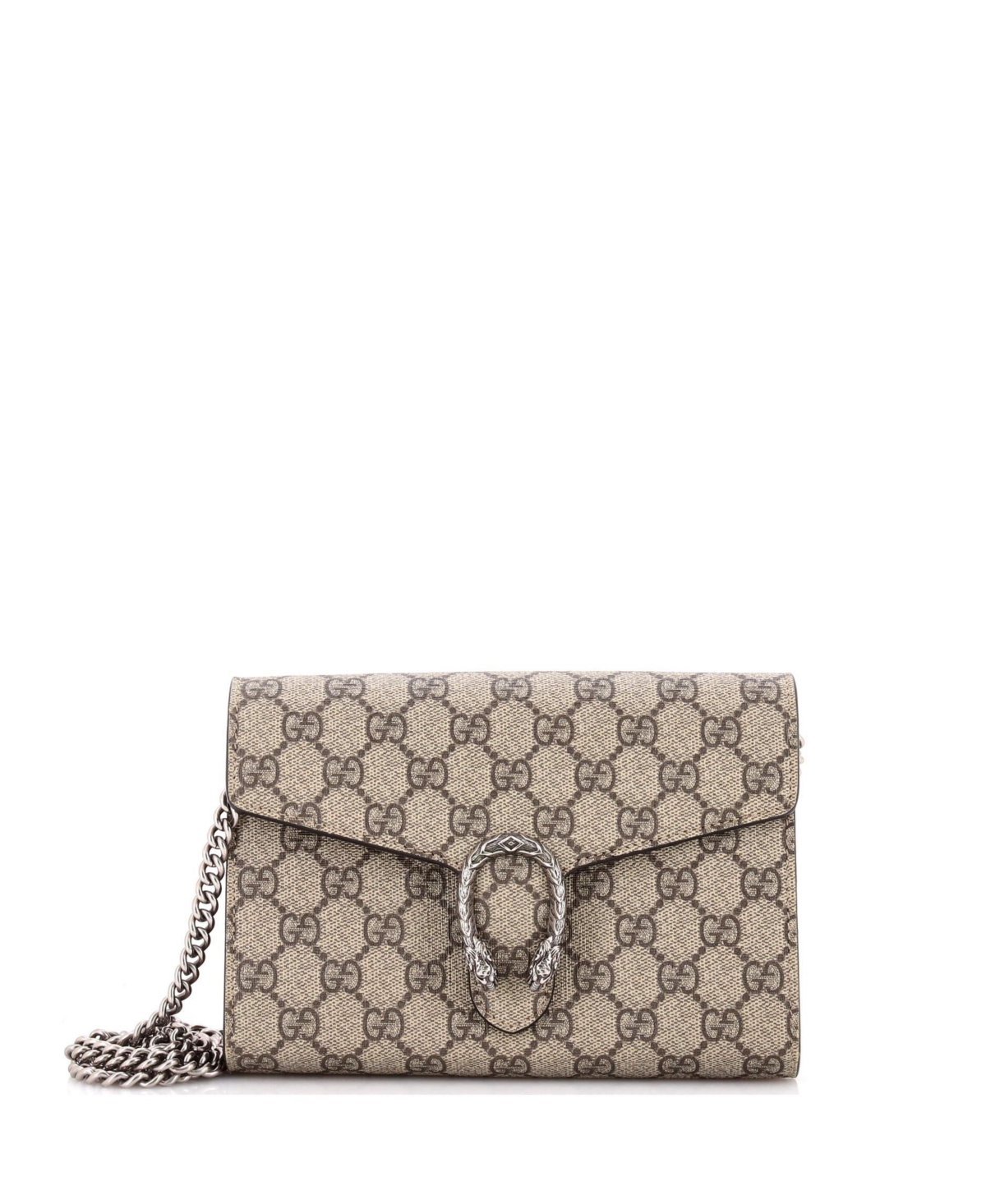 Click here for Pre-Owned Gucci Small Dionysus Chain Wallet Gg Coa... prices